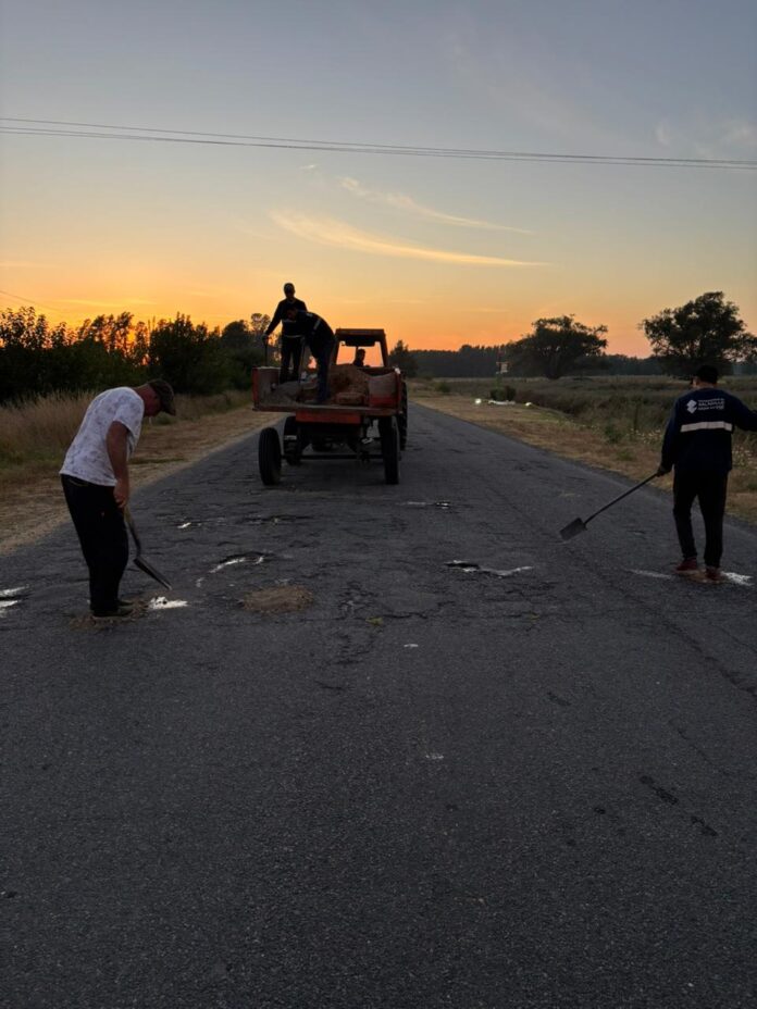 Realizaron mejoras en el acceso a Cazón - La Mañana